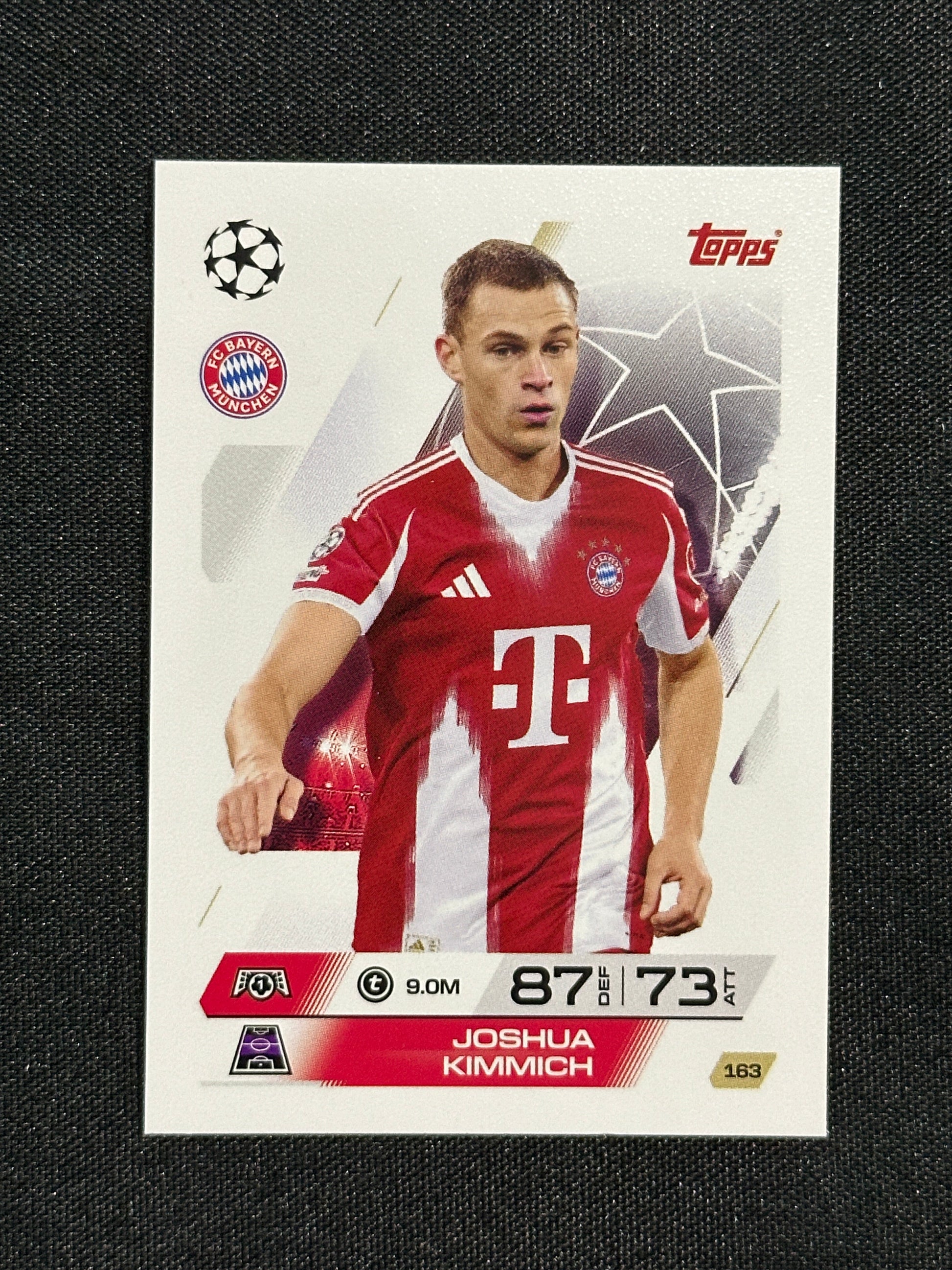 163 Joshua Kimmich Bayern München Base - Topps Match Attax 2025/26 ...