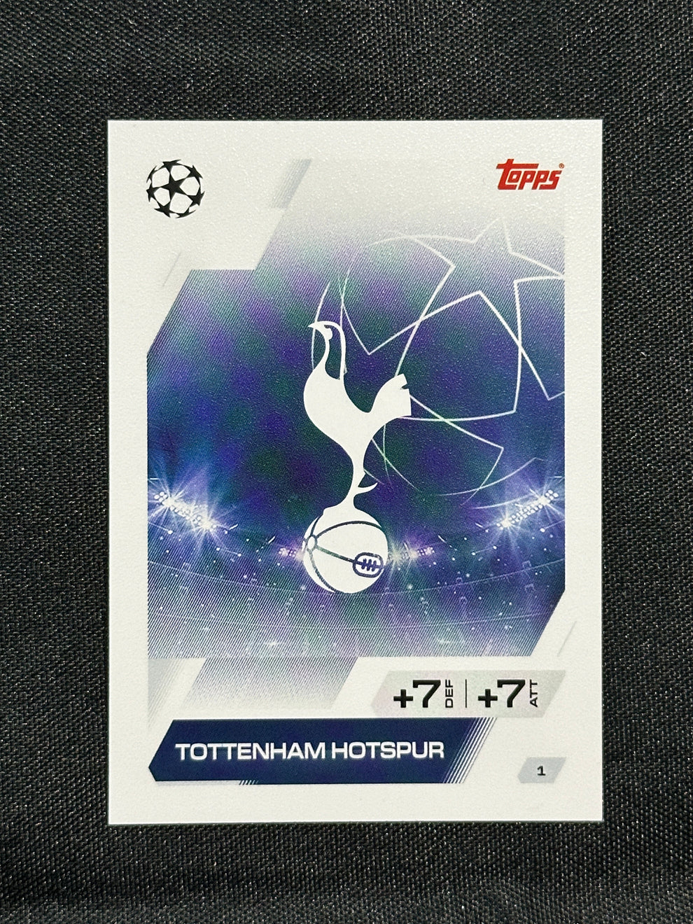1 Team Badge Tottenham Hotspur Base - Topps Match Attax 2025/26 ...
