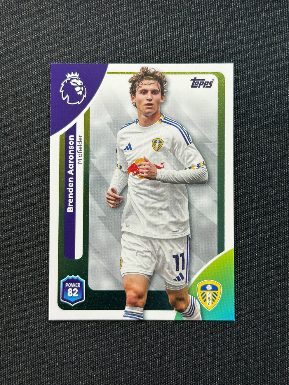 332 Brenden Aaronson Leeds United Base - Topps Premier League 2026 ...