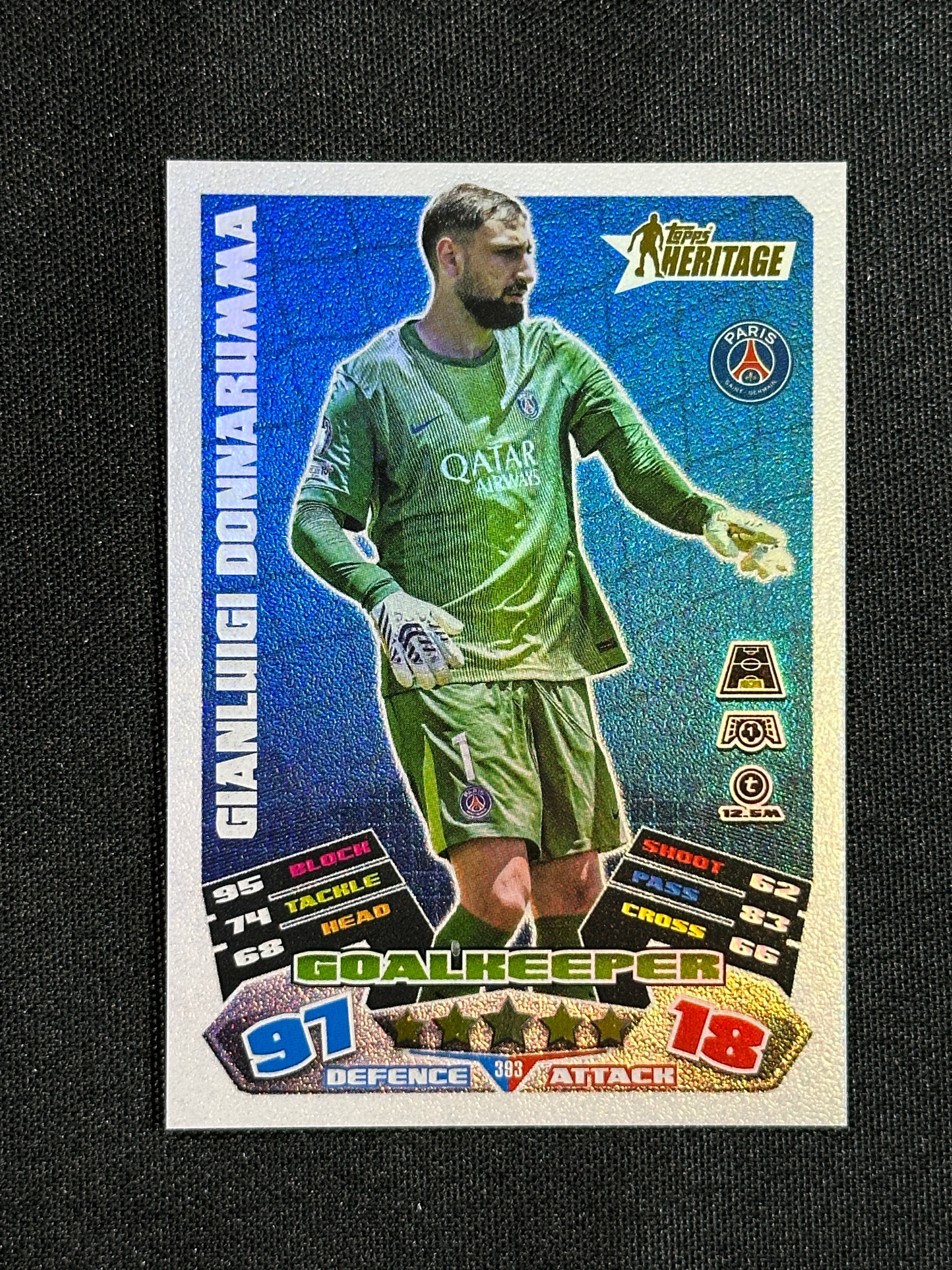 393 Gianluigi Donnarumma PSG Heritage - Topps Match Attax 2025/26 ...