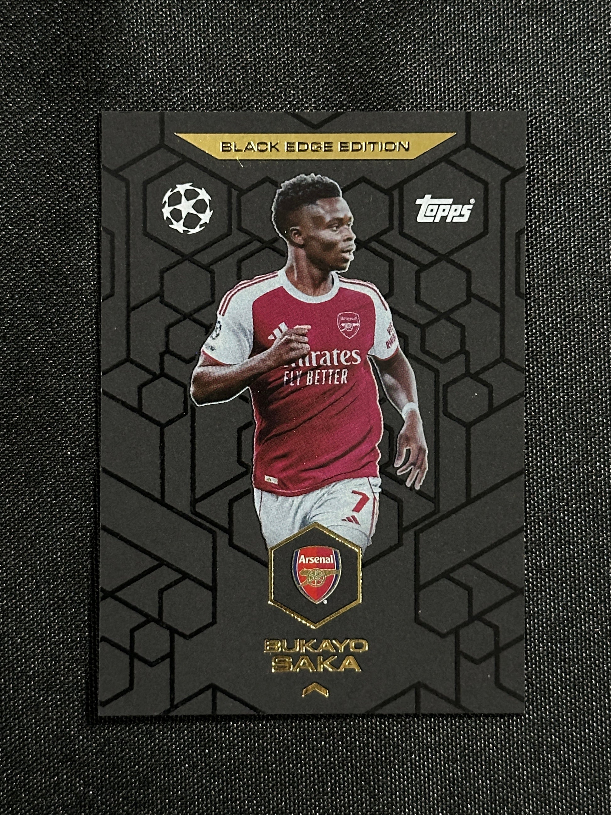 BE 2 Bukayo Saka Arsenal Black Edge Edition - Topps Match Attax 2025/2 ...